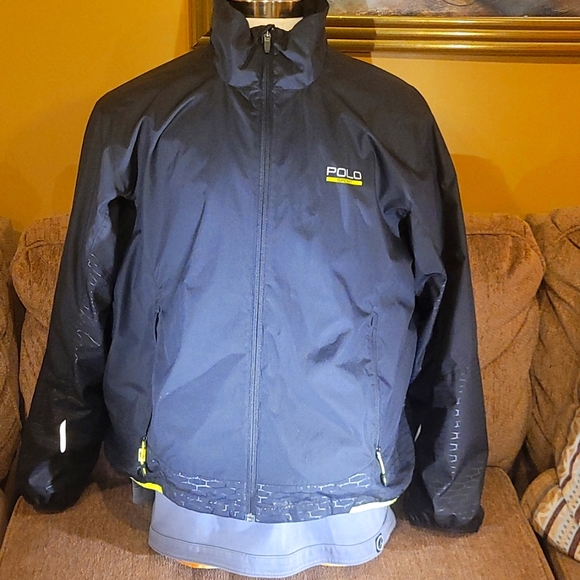 Polo Ralph Lauren | Jackets & Coats | New Xxl Polo Ralph Lauren Performance Jacket Black Yellow ...